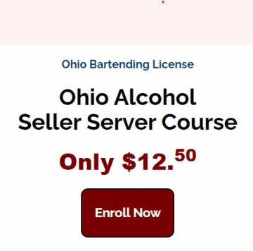 Ohio Liquor Laws & Bartender License
