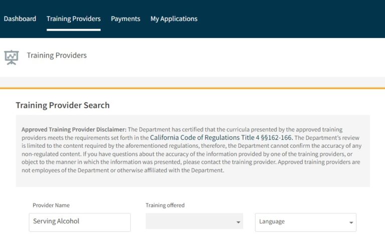 California RBS Training Instructions For Certification | $11.99